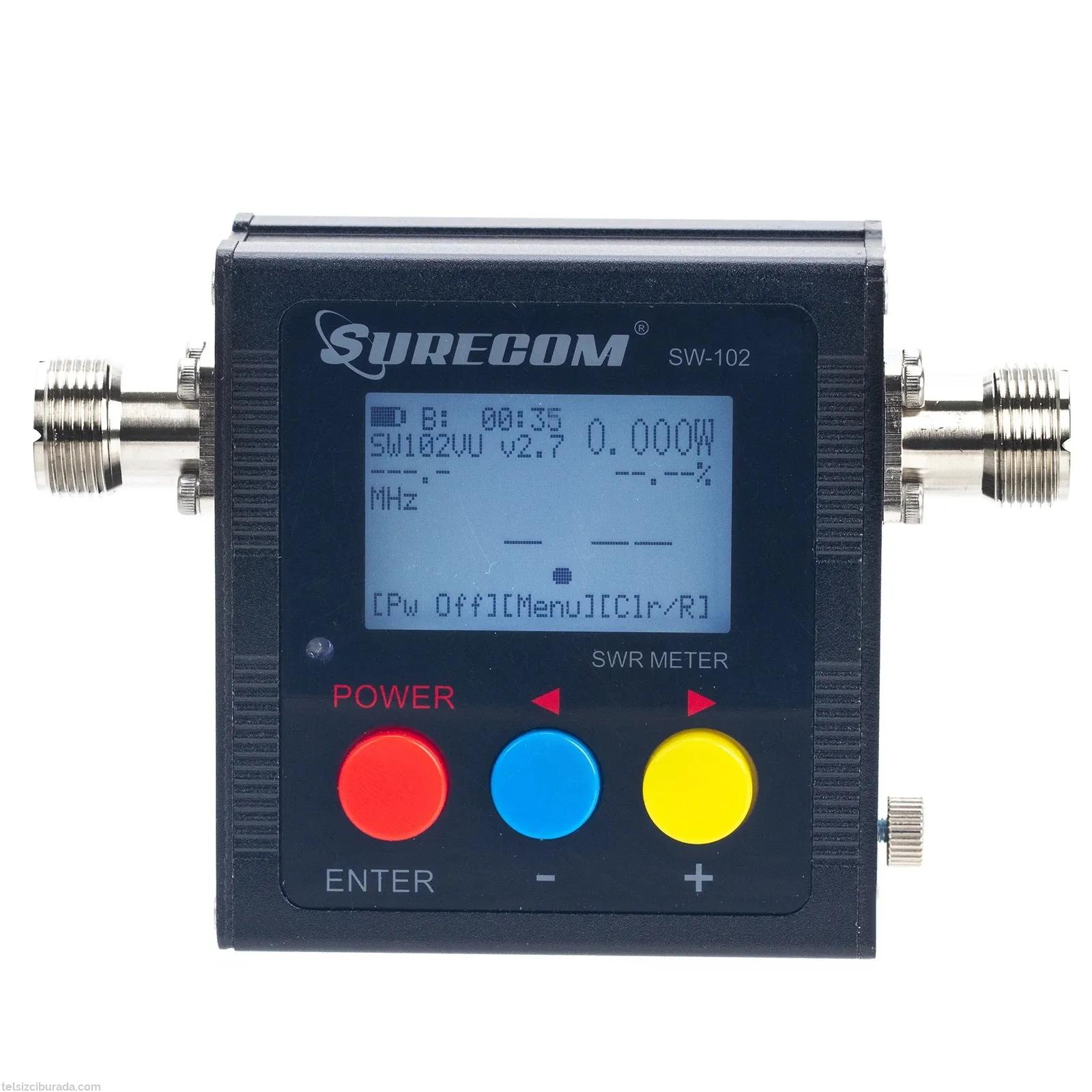 SureCom SW-102 Dijital SWR Metre - Yüksek Hassasiyetli Anten Ayarı